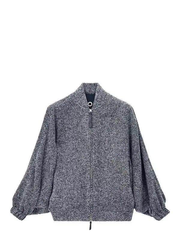 Giorgio Armani Zip-up Jacket - Black