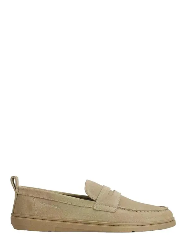 GROUNDIES Brisbane Calf-suede Loafers - Neutrals