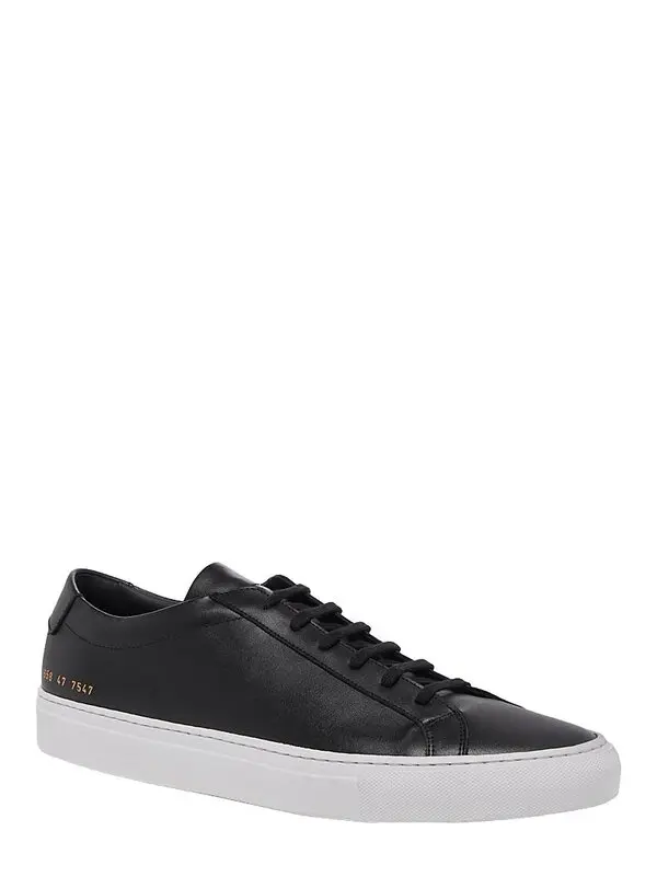 COMMON PROJECTS Original Achilles Low Top Sneakers - Black
