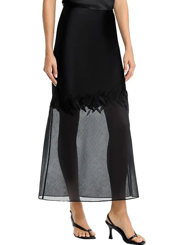 BY MALENE BIRGER Angelina Maxi Skirt - Black
