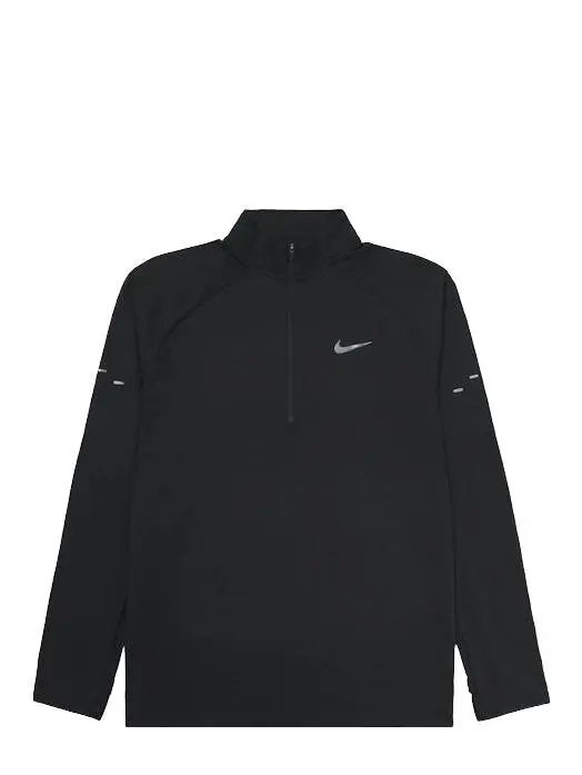 Nike Stride Drifit 1/4 Zip Running Top - Black