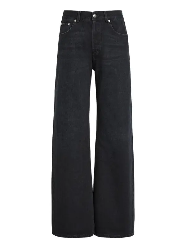 ARMARIUM Luke Wide-leg Jeans - Black