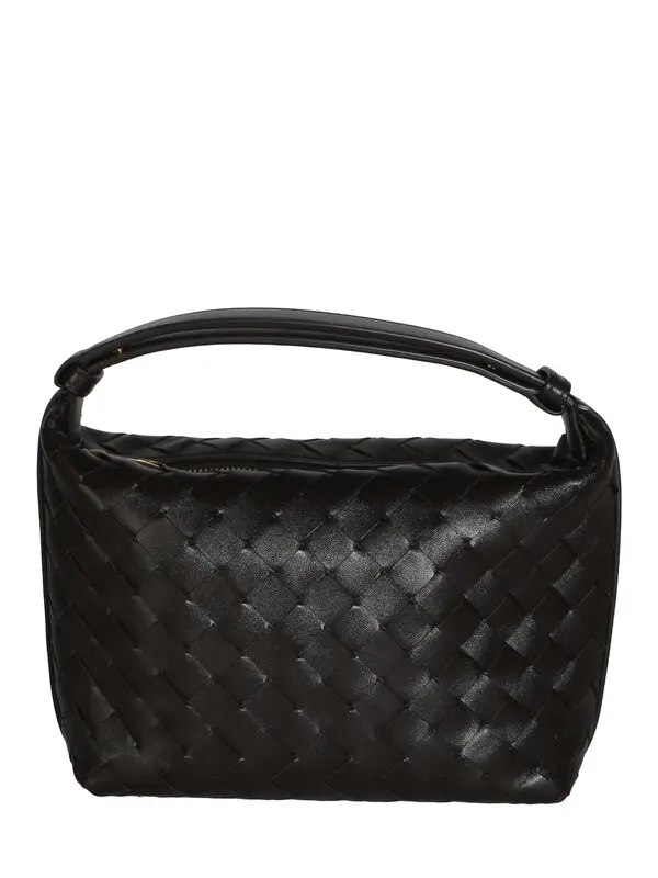 Bottega Veneta Fondant Nappa Intrecciato Calfskin Wallace - Brown