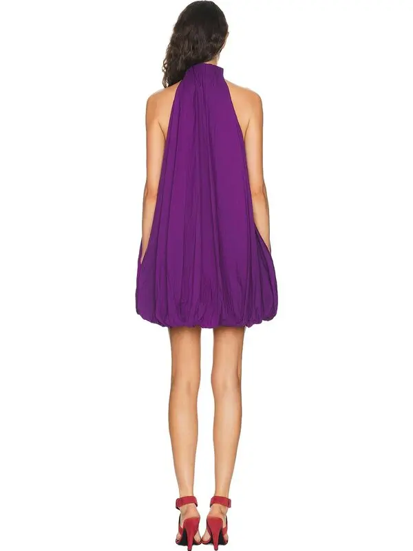 Alaïa Balloon Silhouette Dress - Violet