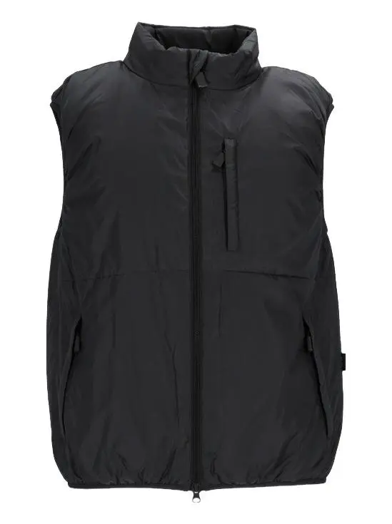 Aspesi Stand Collar Vest - Grey