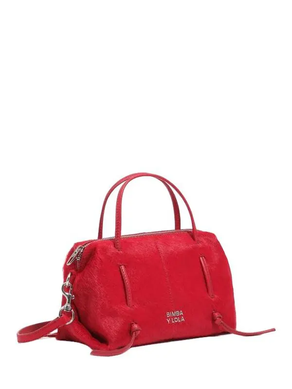 Bimba Y Lola Mini Fur Lolita Bag - Lava