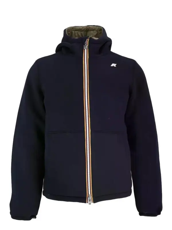 K-WAY Reversible Hooded Jacket - Blue