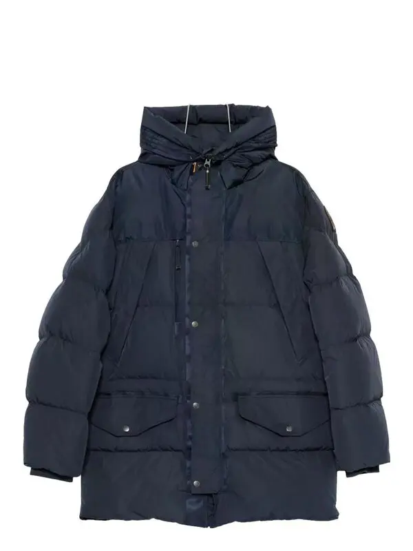 PARAJUMPERS Quilted Hooded Jacket - Blue