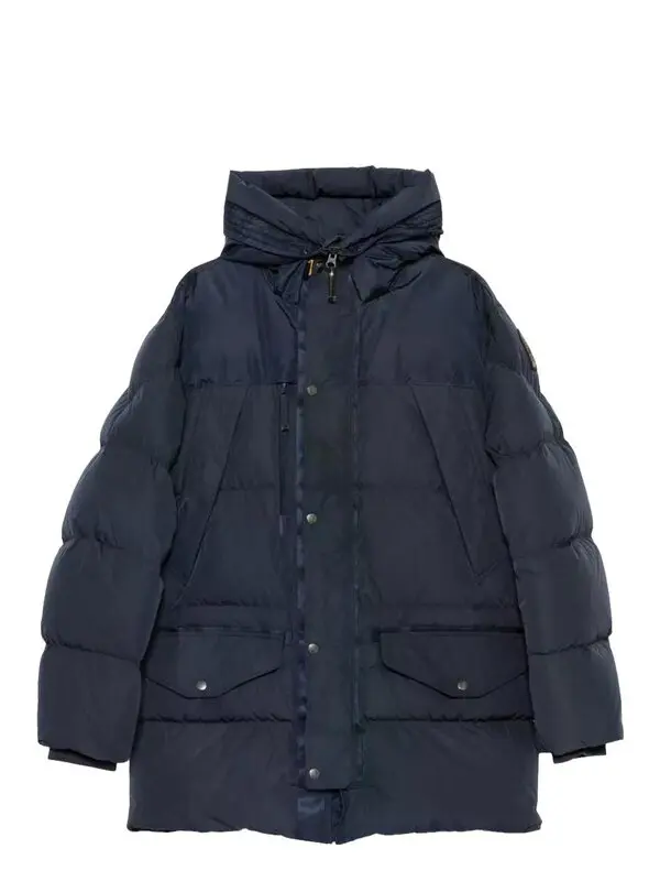 PARAJUMPERS Quilted Hooded Jacket - Blue