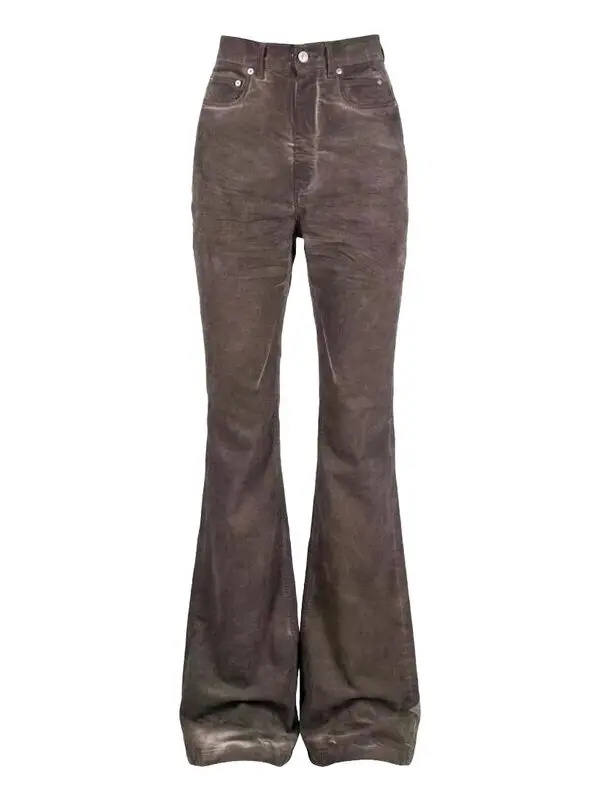 Rick Owens Bolan Bootcut Jeans - Brown