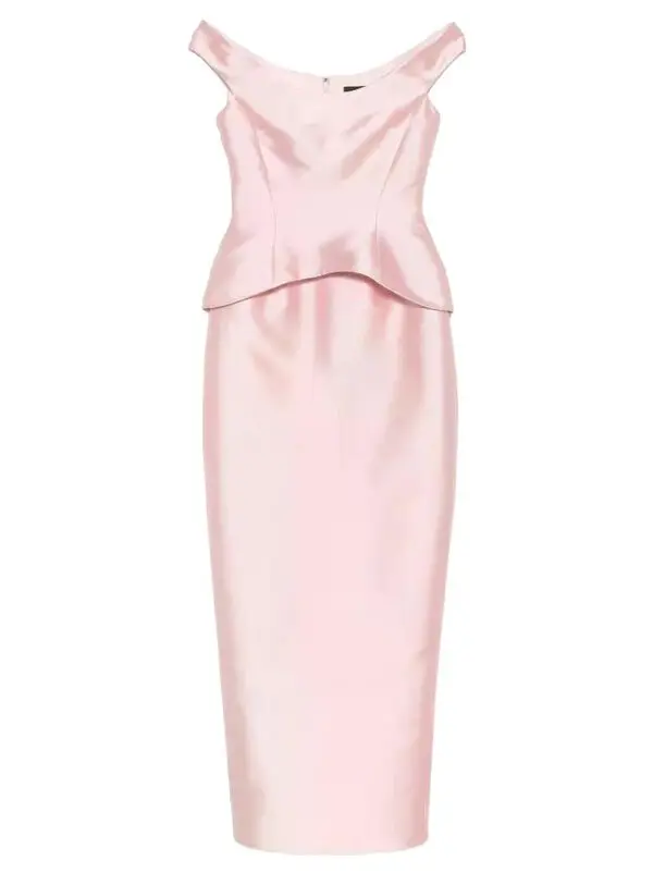 Solace London Pieta Maxi Dress - Pink