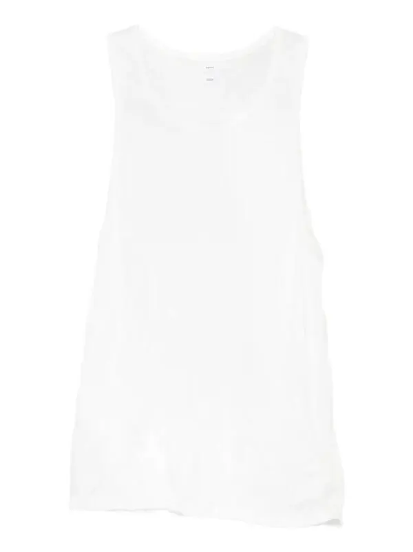 POST ARCHIVE FACTION Wrinkled-effect Vest - White