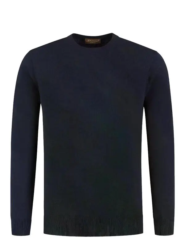 DORIANI CASHMERE Fine-knit Cashmere Sweater - Blue