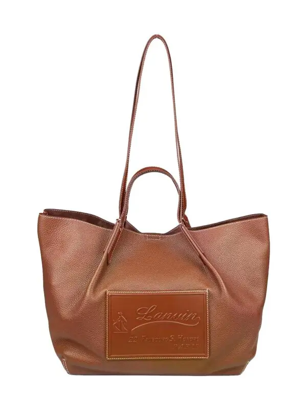 LANVIN Catch Tote Bag - Brown