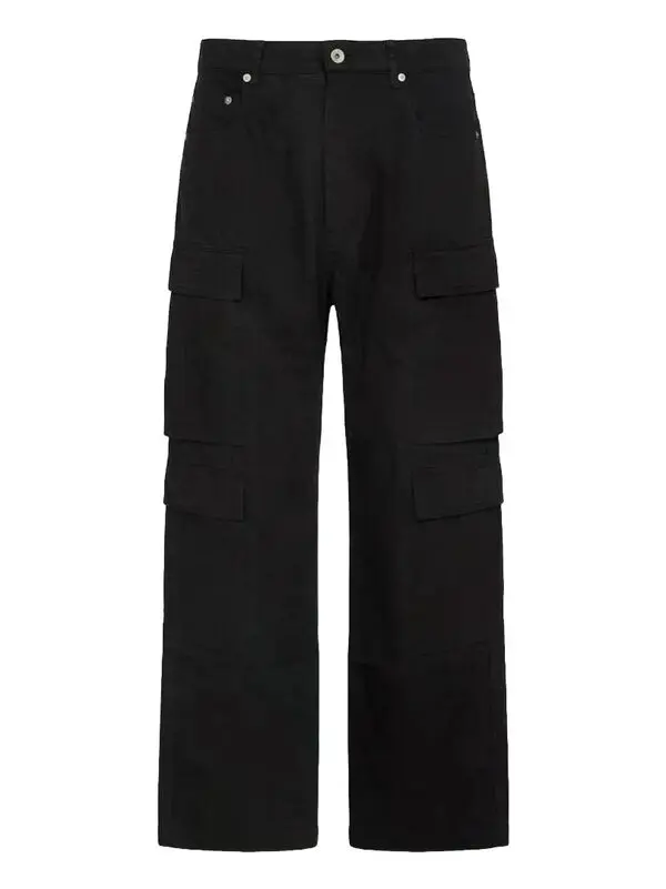 Rick Owens Double Cargo Jeans - Black