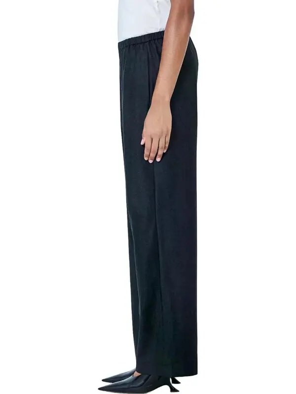RÓHE Pocket Elasticated Trousers - Black
