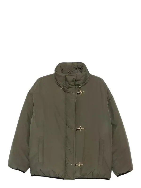 FAY Zip-up Padded Jacket - Green