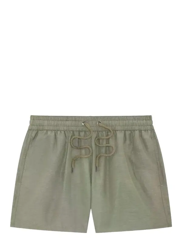 Frescobol Carioca Rio Drawstring Swim Shorts - Green