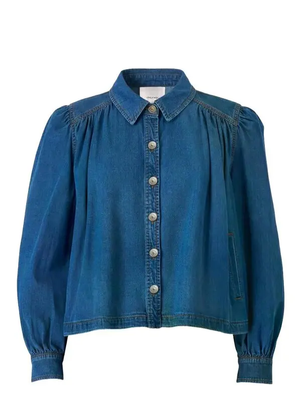 Cinq À Sept Lyla Denim Jacket - Blue