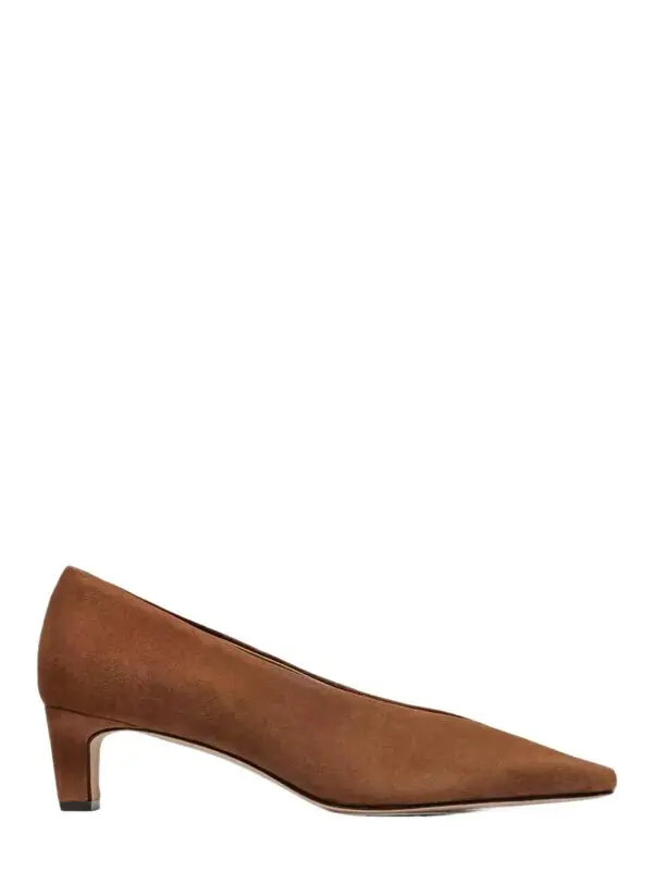 Bernardo Chiara Square-toe Pumps - Brown