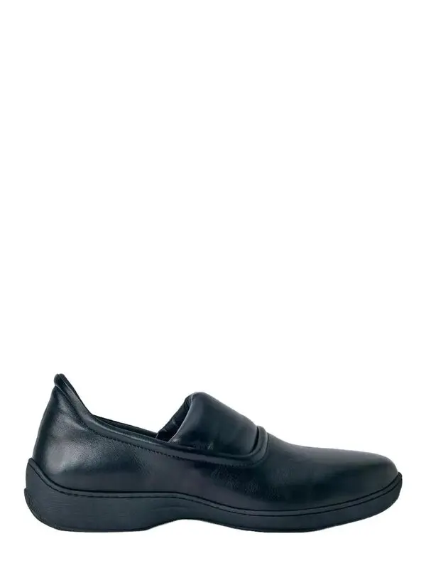 KIKO KOSTADINOV Leather Slip-on Loafers - Black