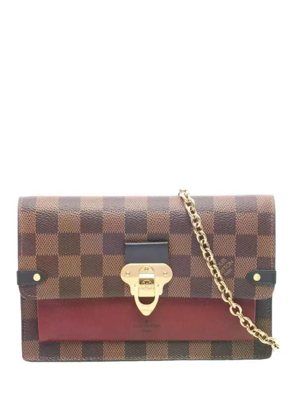 LOUIS VUITTON Vavin Damier Ébène Mini Bag - Brown