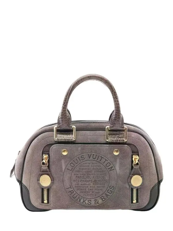 LOUIS VUITTON 2006 Pm Bowling Tote Bag - Grey