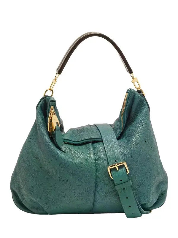 LOUIS VUITTON Selene Mm Mahina Shoulder Bag - Green