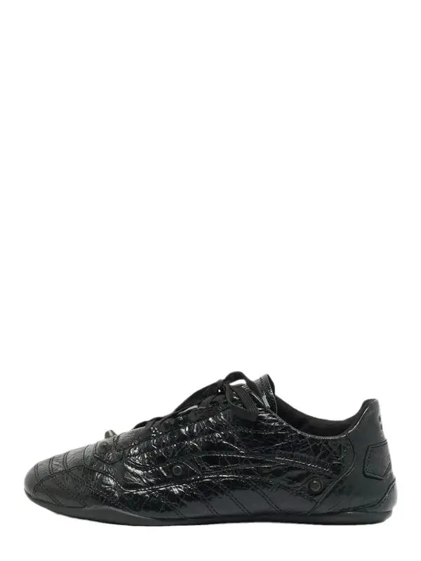 Balenciaga City Stud-detailing Sneakers - Black