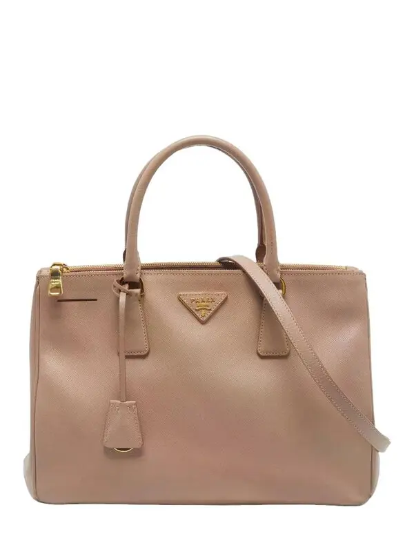 Prada Saffiano Lux Tote Bag - Neutrals