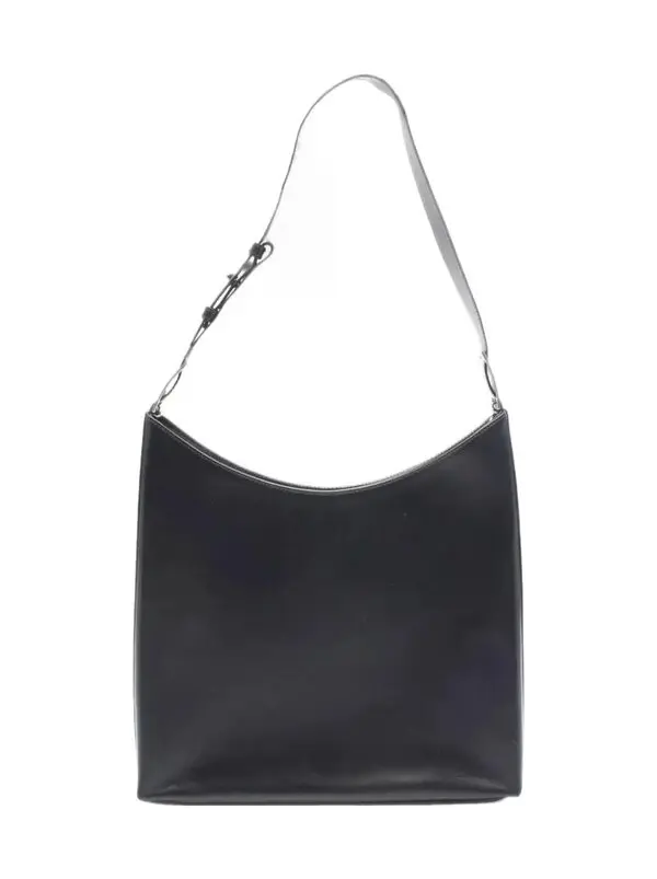 FERRAGAMO 2000s Leather Shoulder Bag - Black