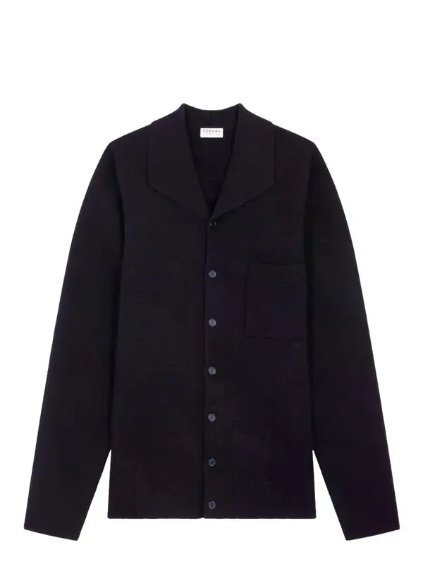 FURSAC Single-breasted Cardigan - Blue