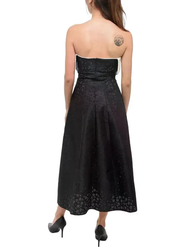 Philosophy Di Lorenzo Serafini Bandeau Midi Dress - Black