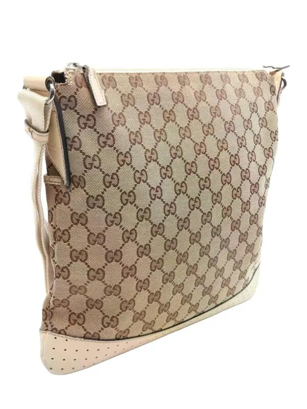 Gucci Gg Canvas Shoulder Bag - Neutrals