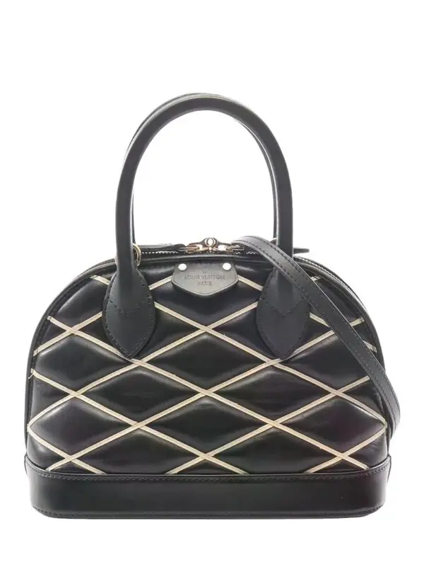 LOUIS VUITTON 2014 Alma Malletage Handbag - Black