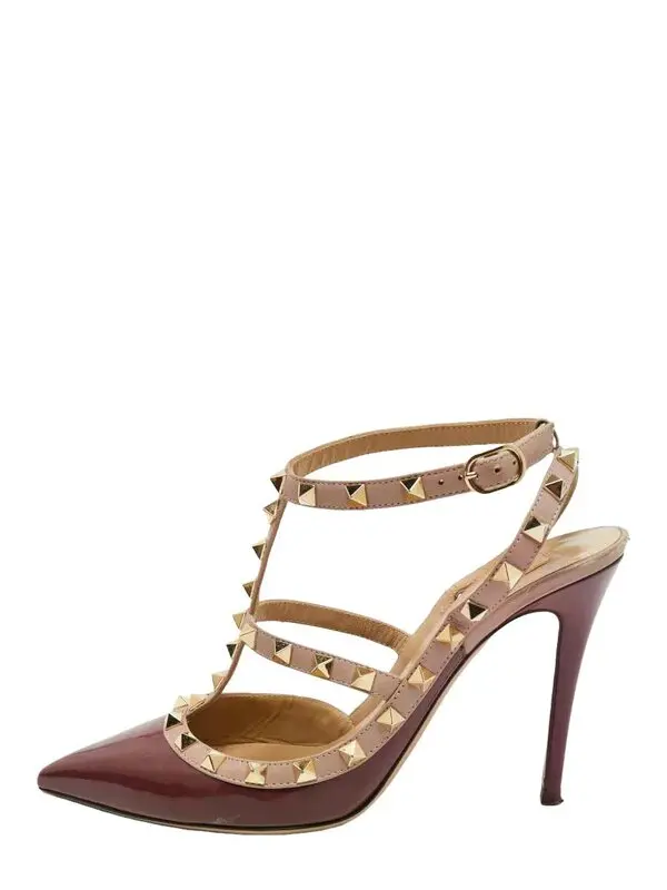 Valentino Garavani Rockstud Cage Pumps - Red