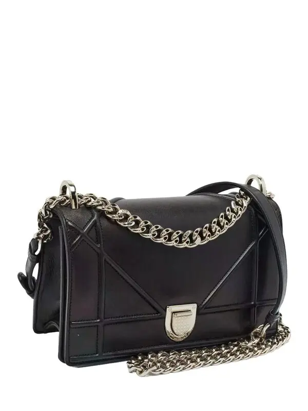 Dior 2015 Small Diorama Cross Body Bag - Black