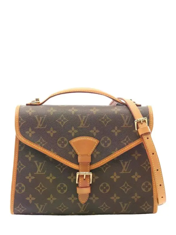LOUIS VUITTON 2000 Bel Air Monogram 2-way Tote Bag - Brown
