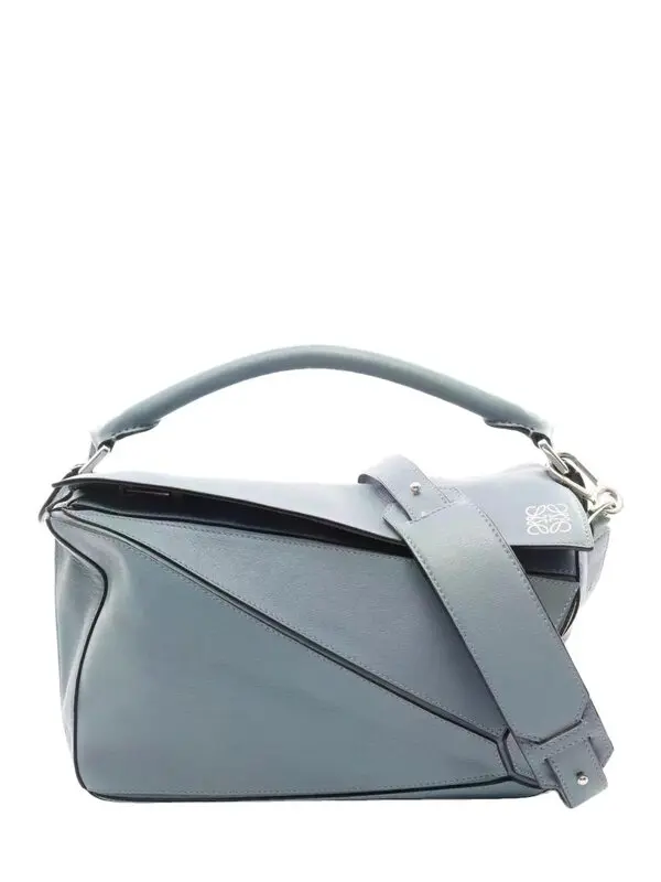Loewe 2000s Puzzle Medium Tote Bag - Blue