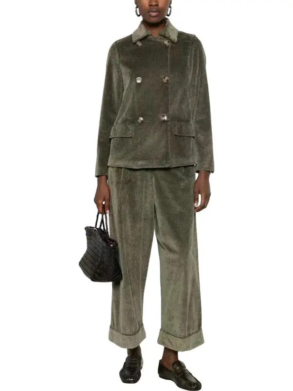 KILTIE Spencer Corduroy Trousers - Green