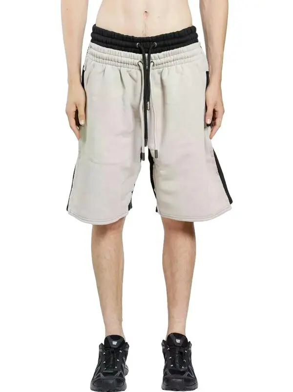 Off-White Arrow Overlap Skate Track Shorts - Black