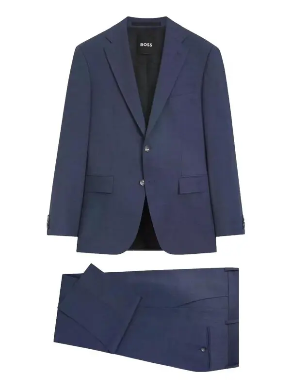 BOSS Regular-fit Two-piece Suit - Blue