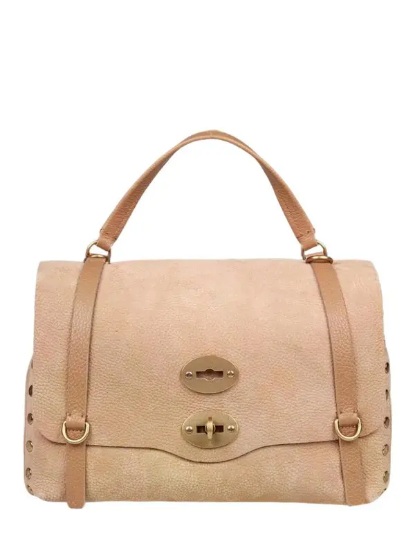 ZANELLATO Postina Re Jones Nabuck-leather Tote Bag - Neutrals