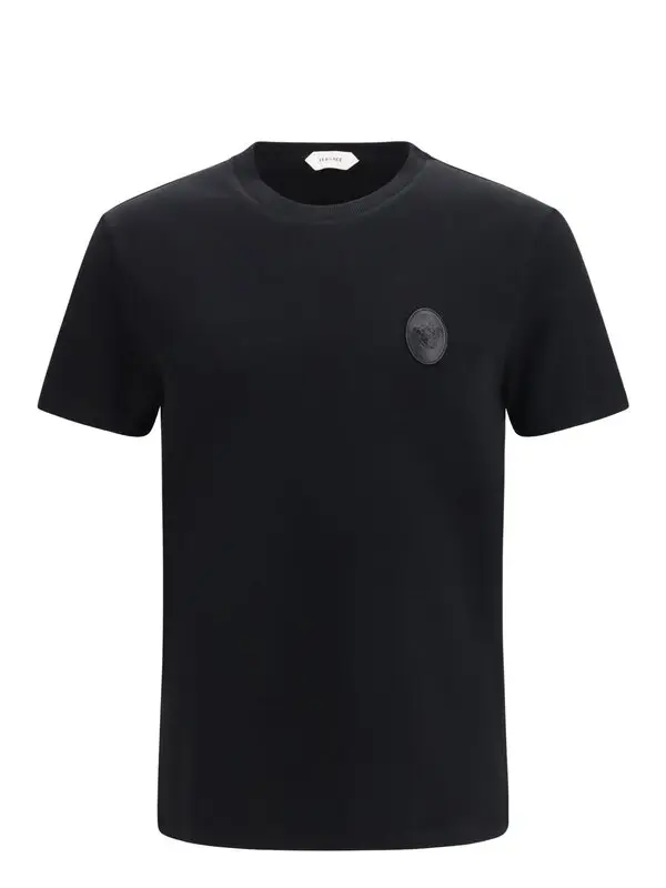 Versace Logo Application T-shirt - Black