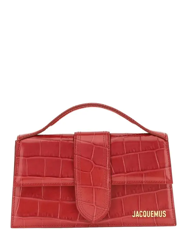 Jacquemus Le Grand Bambino Top Handle Bag - Red