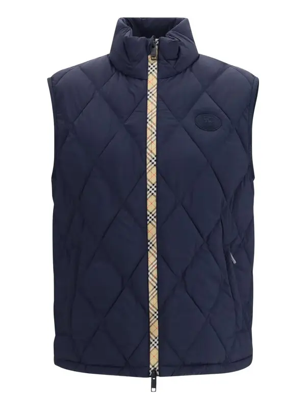 Burberry Down Vest - Blue