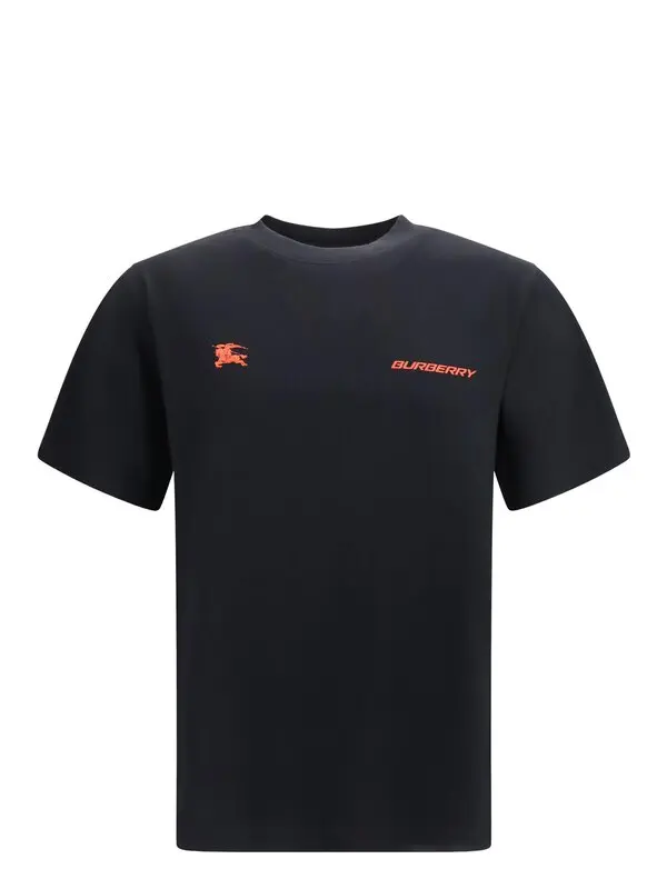 Burberry Cotton Ap T-shirt Ale - Black