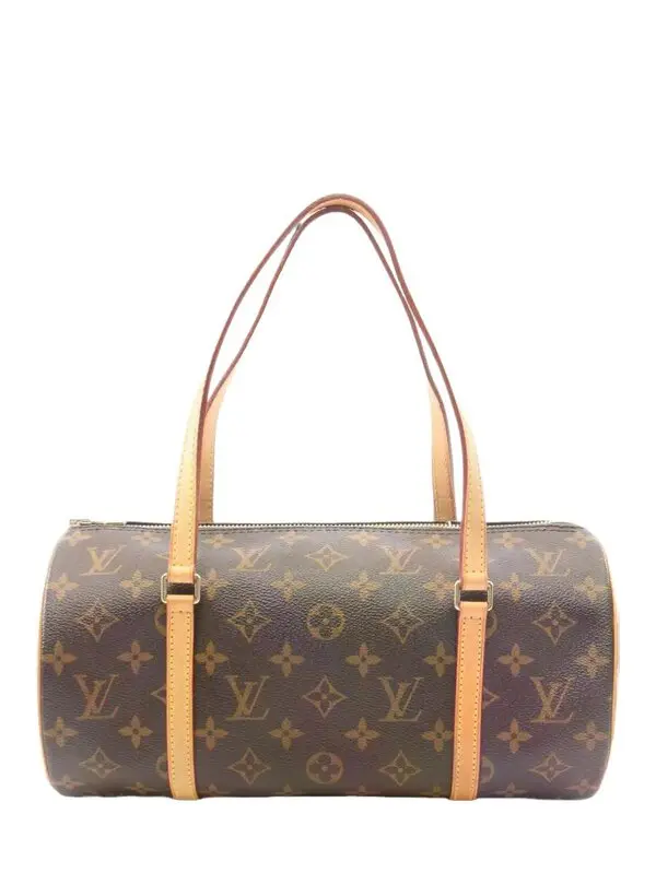 LOUIS VUITTON 2006 Papillon 30 Monogram Shoulder Bag - Brown
