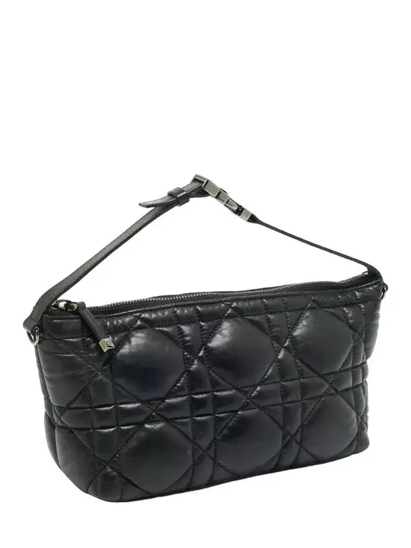 Dior 2022 Medium Travel Nomad Macrocannage Tote Bag - Black