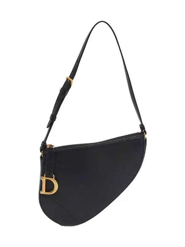 Dior 2012 Saddle Rodeo Tote Bag - Black